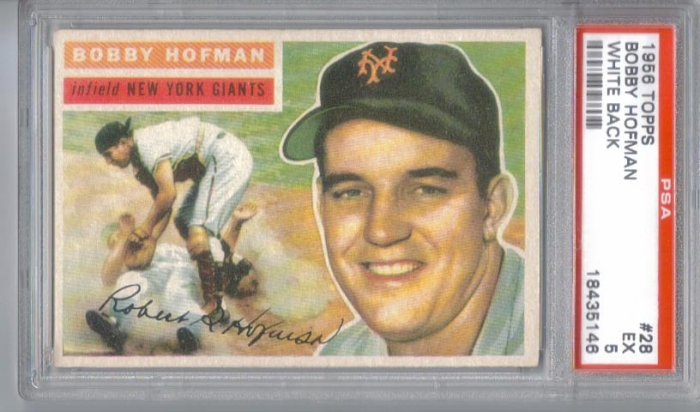 The McCarthy Collection - 1956 Topps