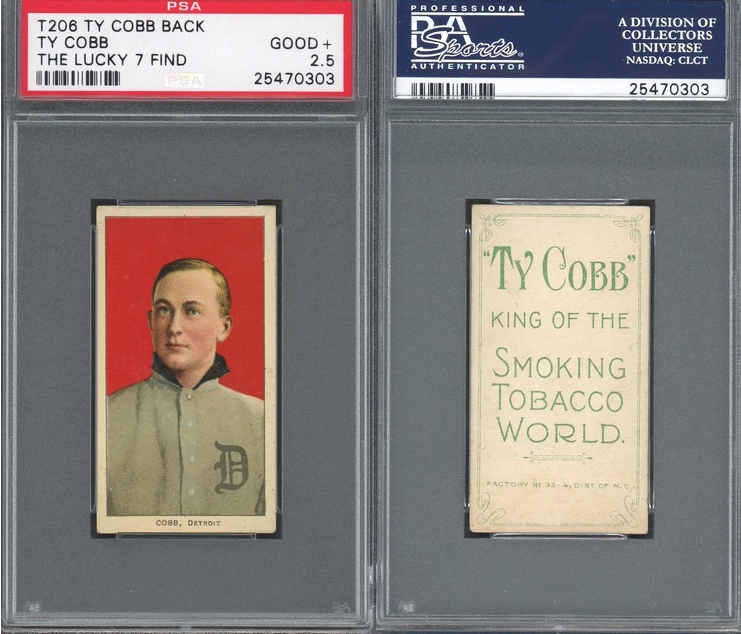 Luckiest Man Sportscards - T206 Backs Gallery