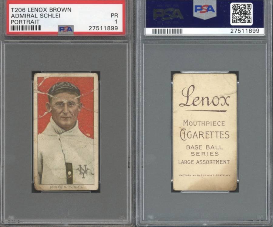 Luckiest Man Sportscards - T206 Backs Gallery