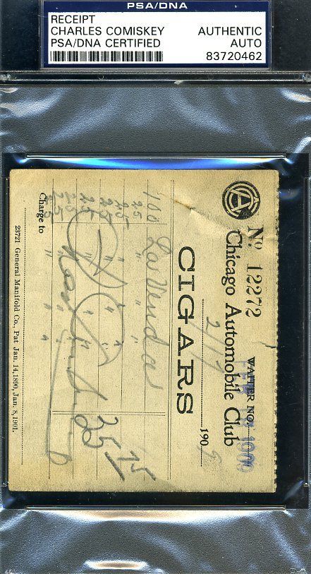 Blacksox - 1919 Chicago Whitesox/Blacksox Autograph