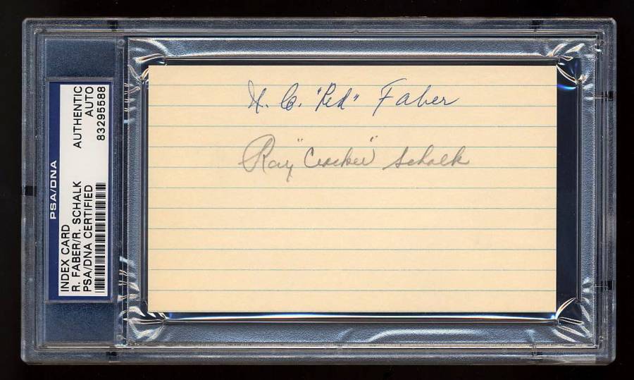 Blacksox - 1919 Chicago Whitesox/Blacksox Autograph