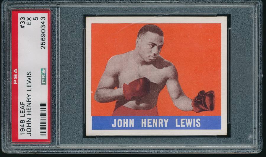 Largentcollector - 1948 Leaf Knock-Out Boxing PSA Set