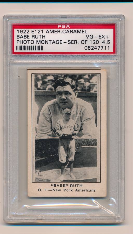 Historic Baseball Cards - My Collection