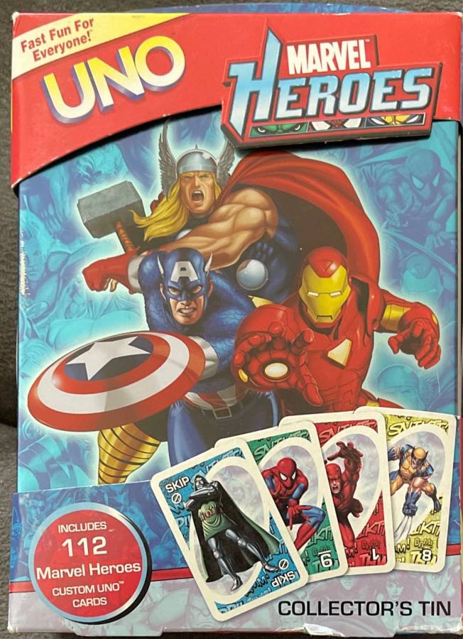 Uno Games - Superhero Uno Games